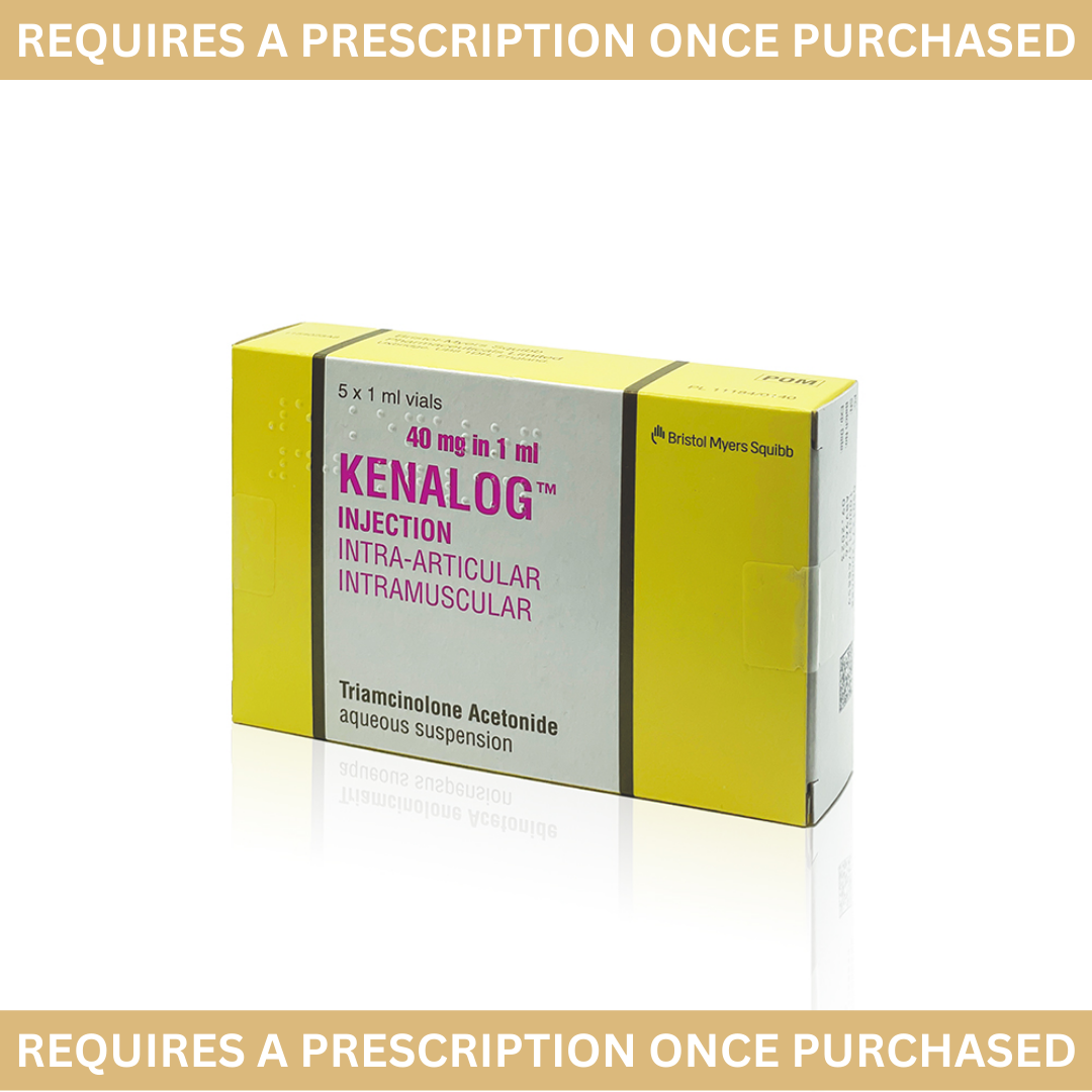 Kenalog 40mg/1ml IM/IA Inj Vial x1 – Two Face Aesthetics