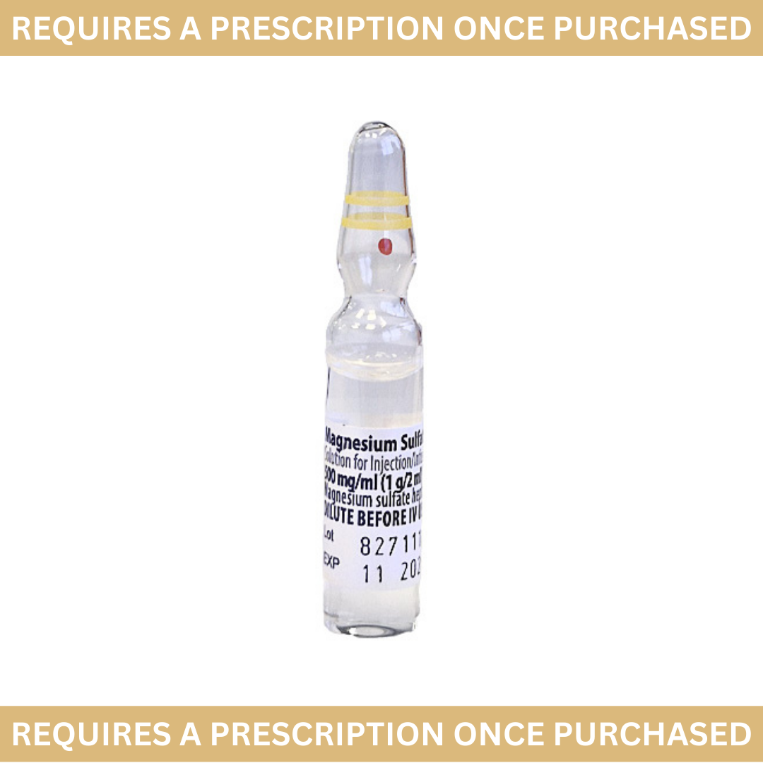 Magnesium Sulphate 50% Solution for Injection 2ml – Two Face Aesthetics