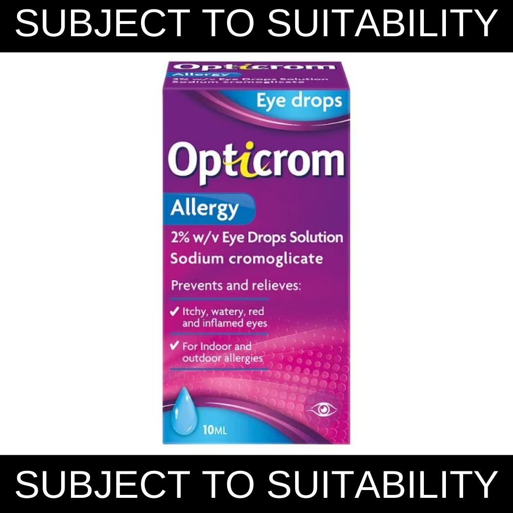 Opticrom 2% Allergy Eye Drops 10ml – Two Face Aesthetics