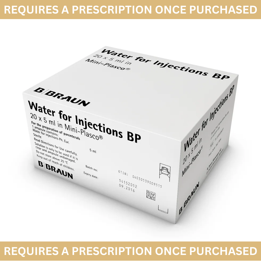 Water for injection Mini-Plasco 5ml x 20 vials – Two Face Aesthetics