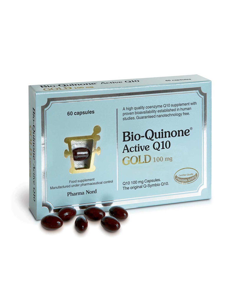 Bio-Quinone Active Q10 Gold 100mg capsules x60 – Two Face Aesthetics